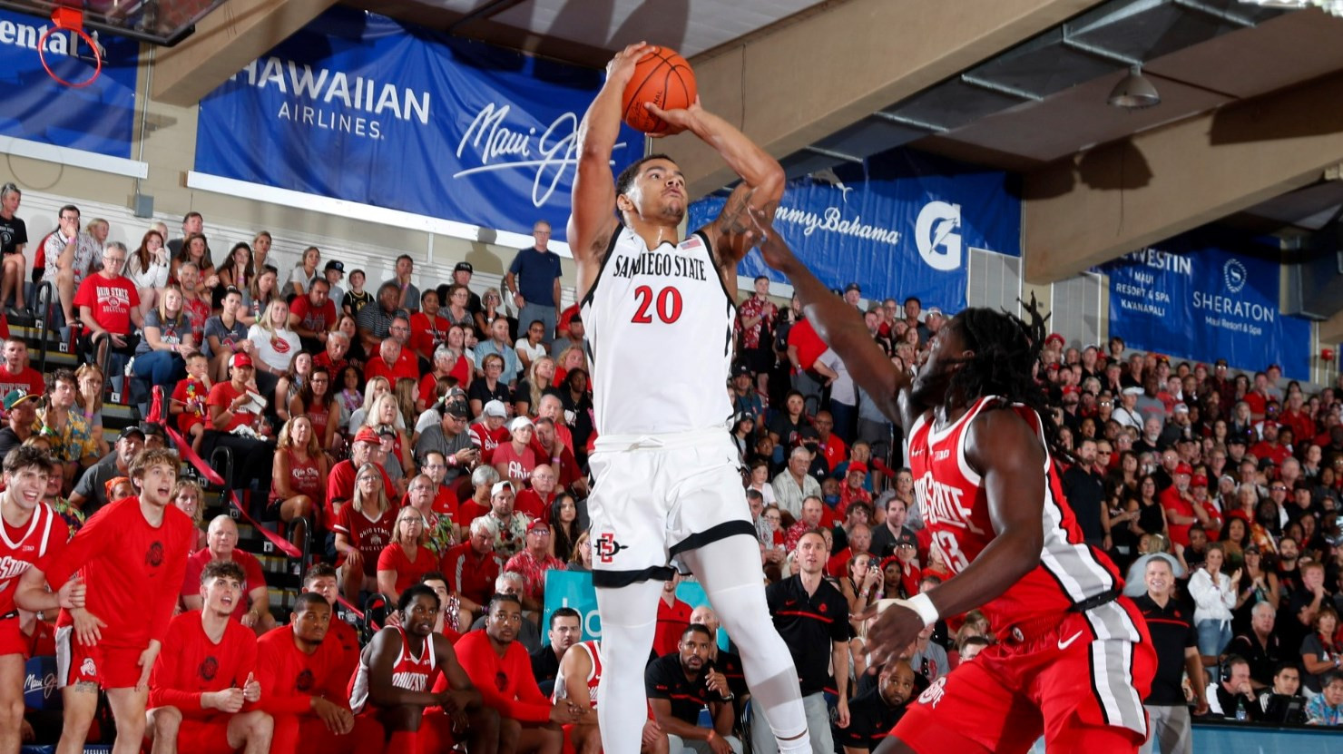 No. 17 Aztecs Outlast Ohio State, 88-77 - San Diego State Aztecs