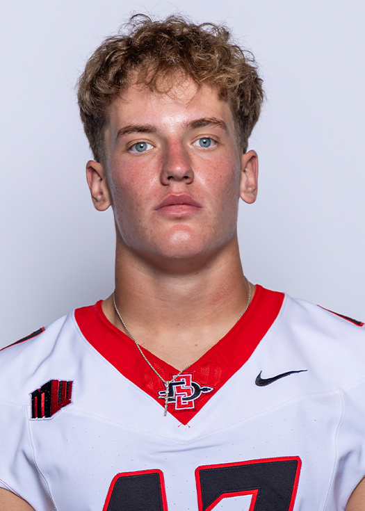 Connor Irons - 2026 Spring Football Roster - San Diego State Aztecs