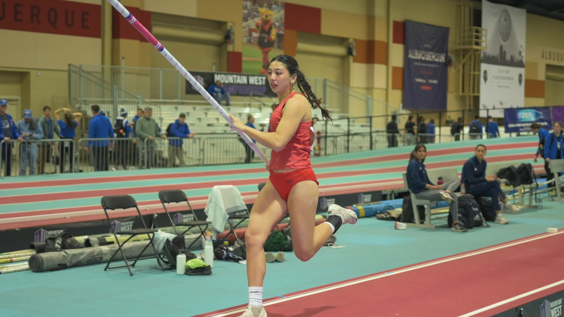 Ashley Callahan Earns Silver at MW Championships - San Diego State Aztecs