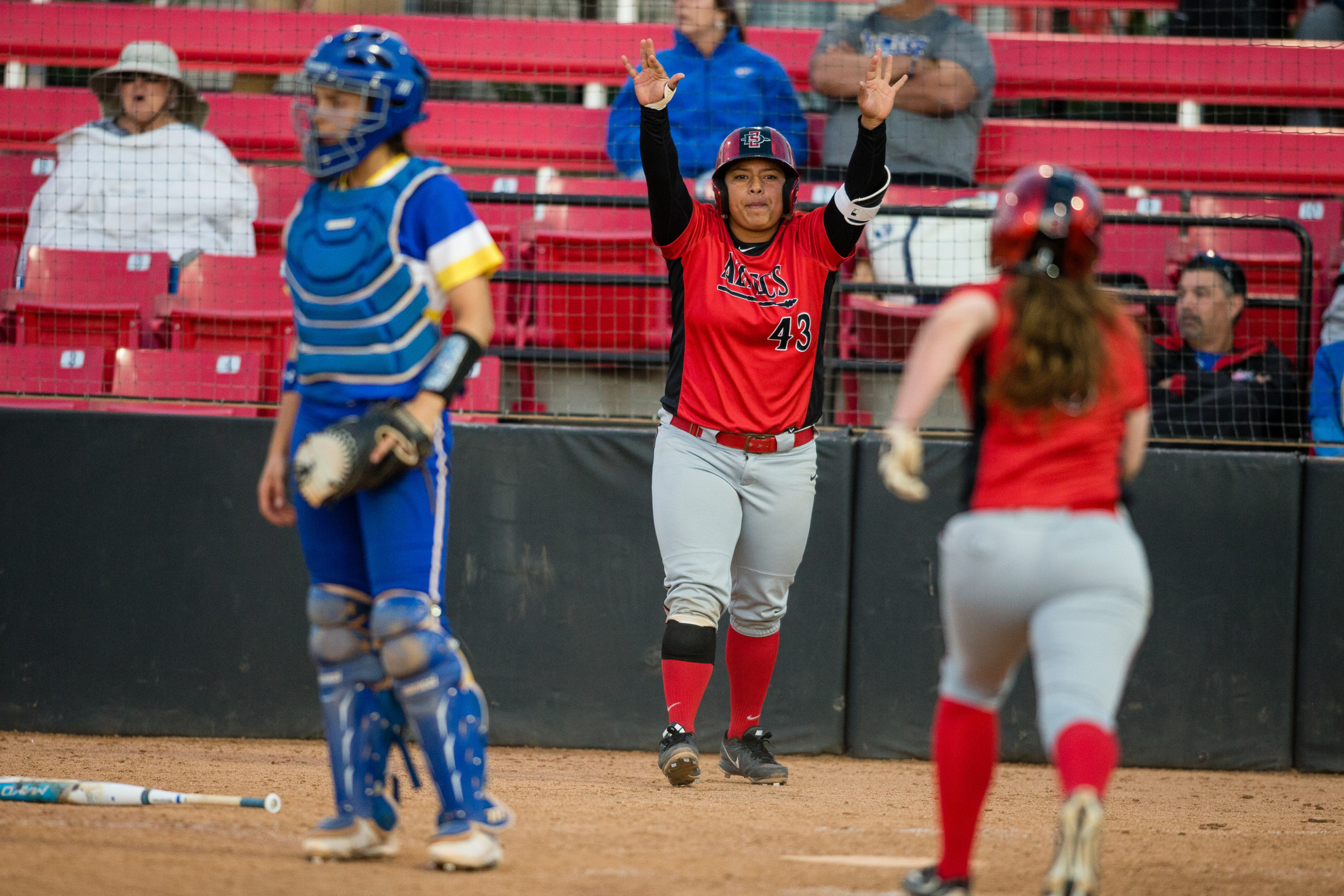 Softball Drops Pair to 2016 NCAA Tournament Teams - San Diego State Aztecs