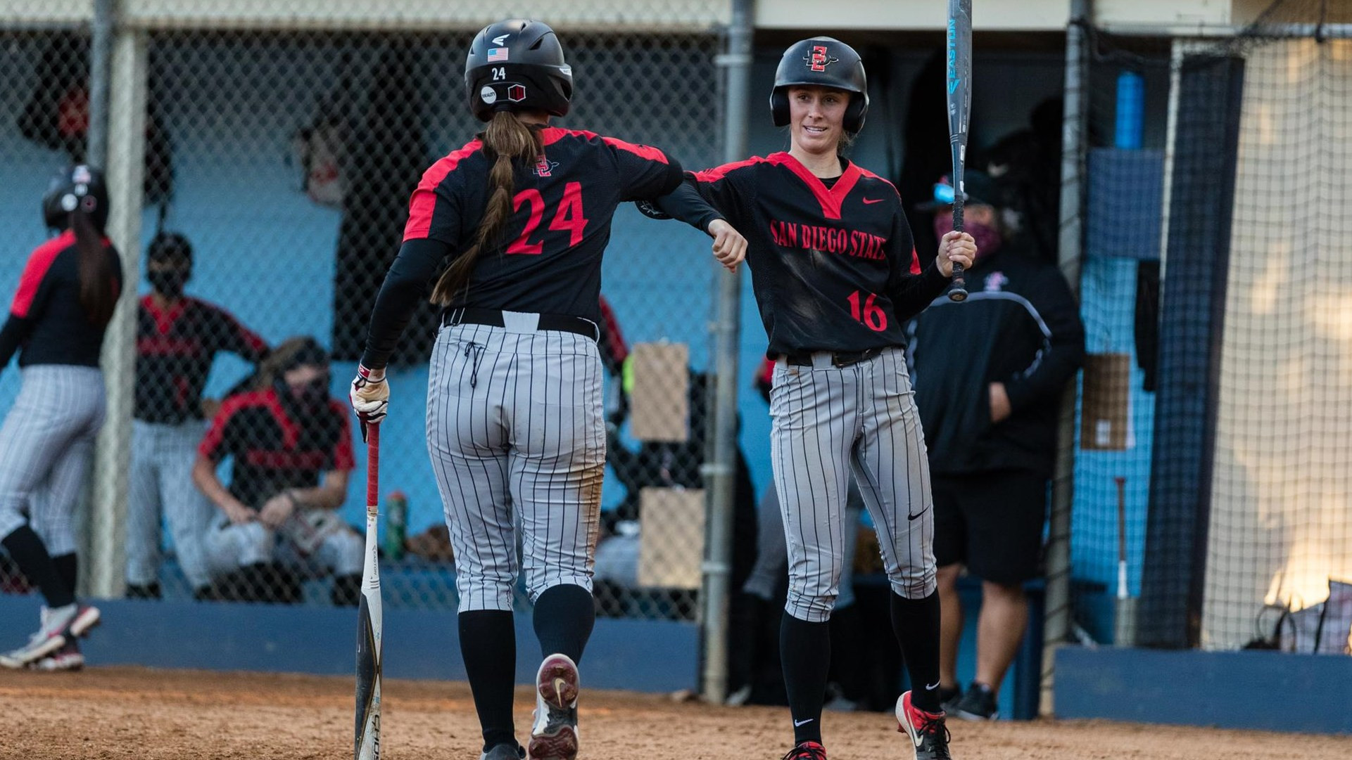 SDSU Softball Sweeps Doubleheader at USD - San Diego State Aztecs