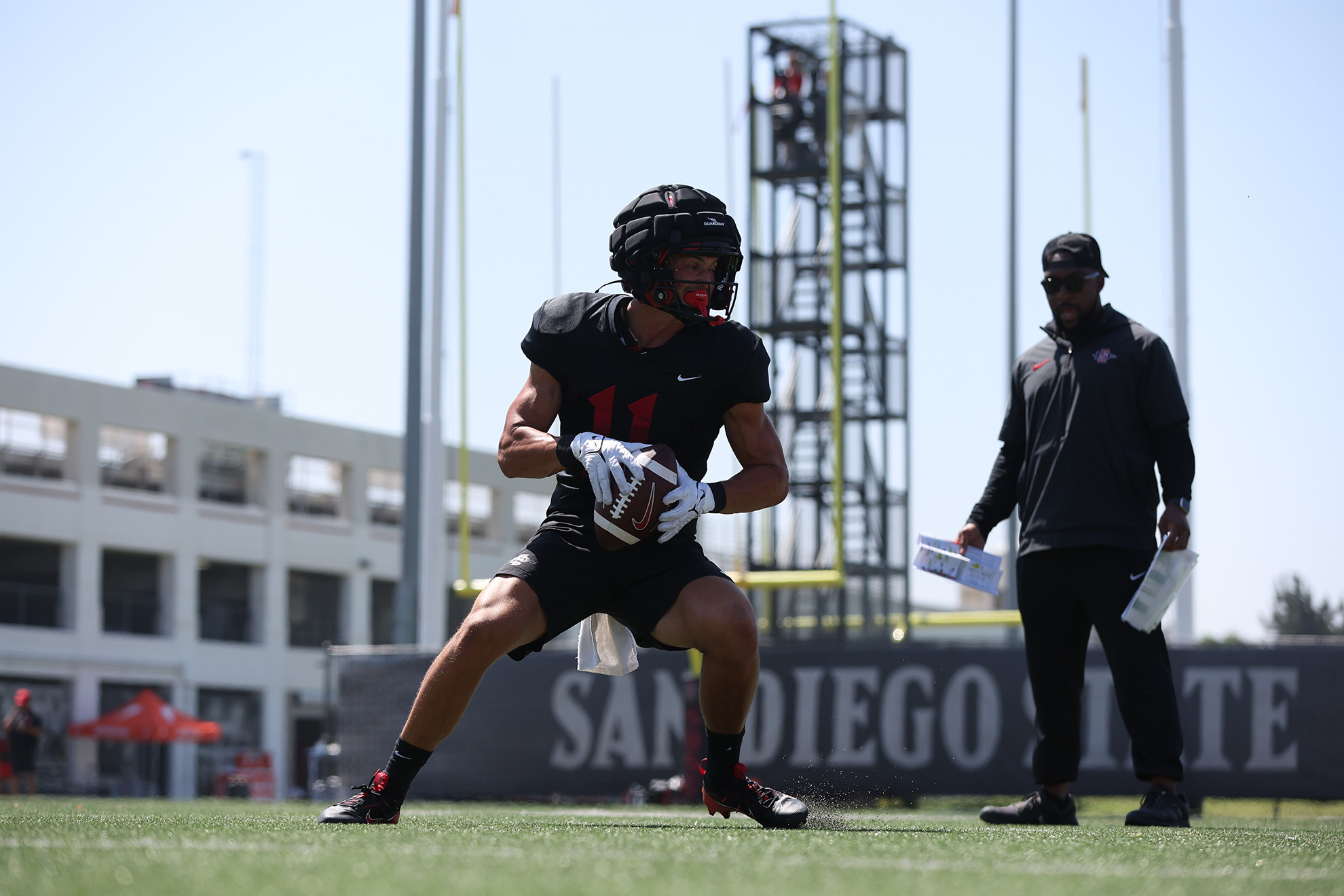 Aztec Football Practices Again on Thursday - San Diego State Aztecs