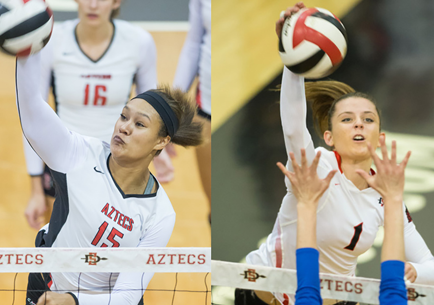 Two Aztecs Earn All-Conference Volleyball Honors - San Diego State Aztecs
