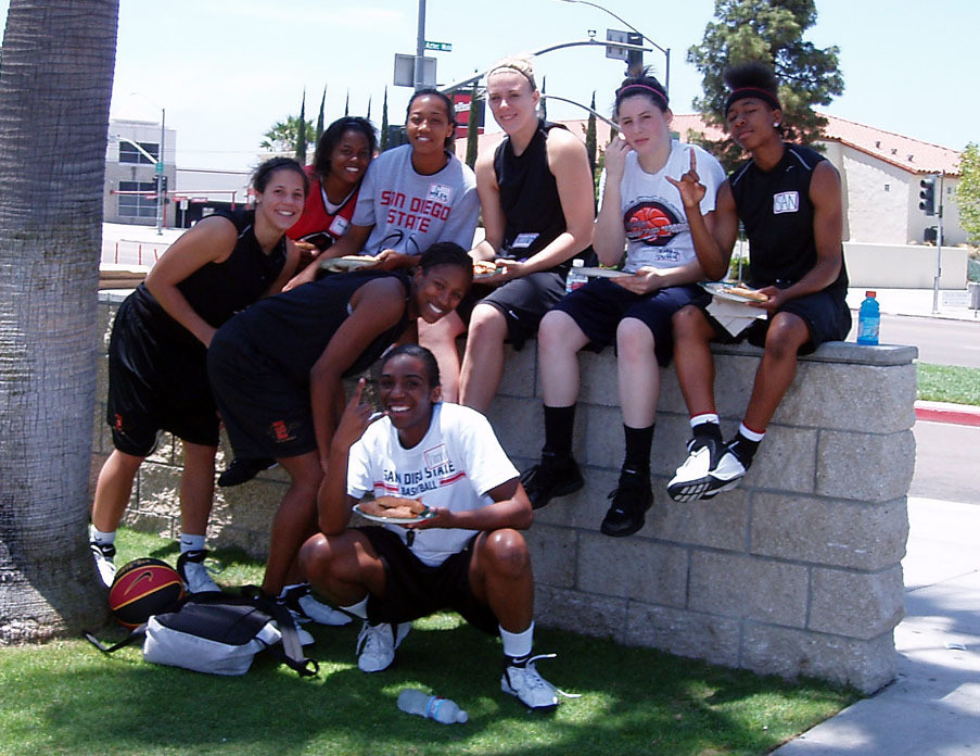 Aztec Basketball Completes First Camp Of The Summer - San Diego State ...