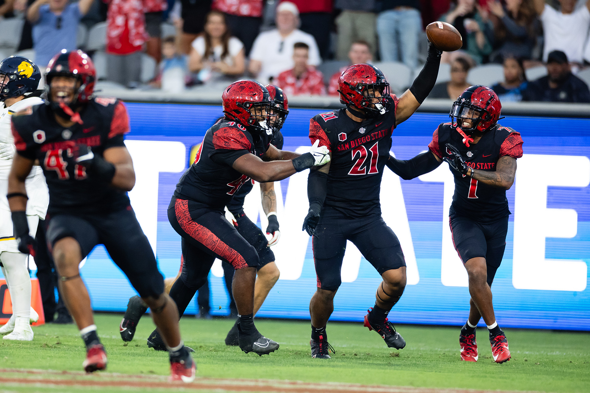 Aztec Football Names 2025 Team Captains - San Diego State Aztecs