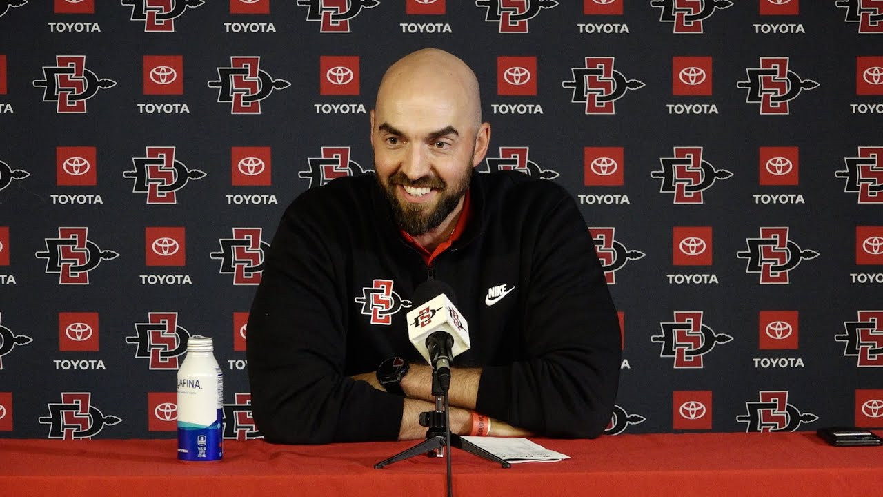 SDSU FOOTBALL: HEAD COACH SEAN LEWIS EARLY SIGNING DAY PRESS CONFERENCE ...