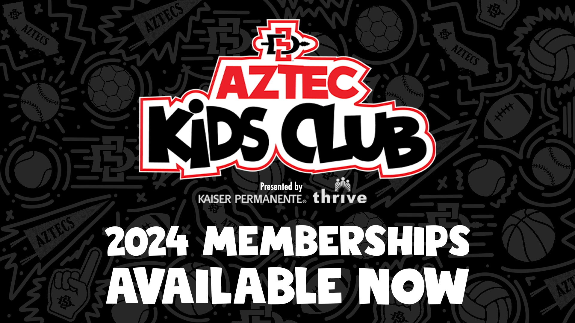 Aztec Kids Club Memberships Now On Sale - San Diego State Aztecs
