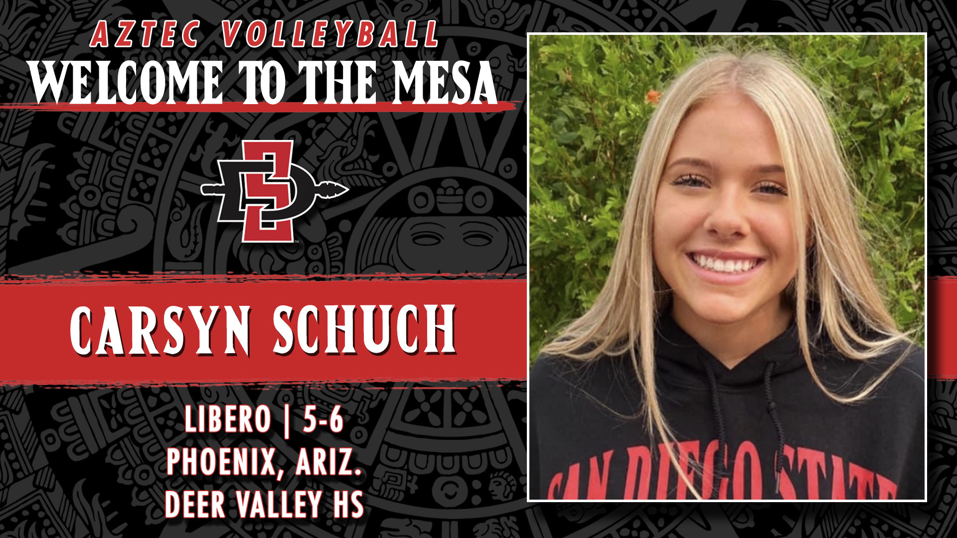Aztecs Add Carsyn Schuch for Fall 2021 Season - San Diego State Aztecs
