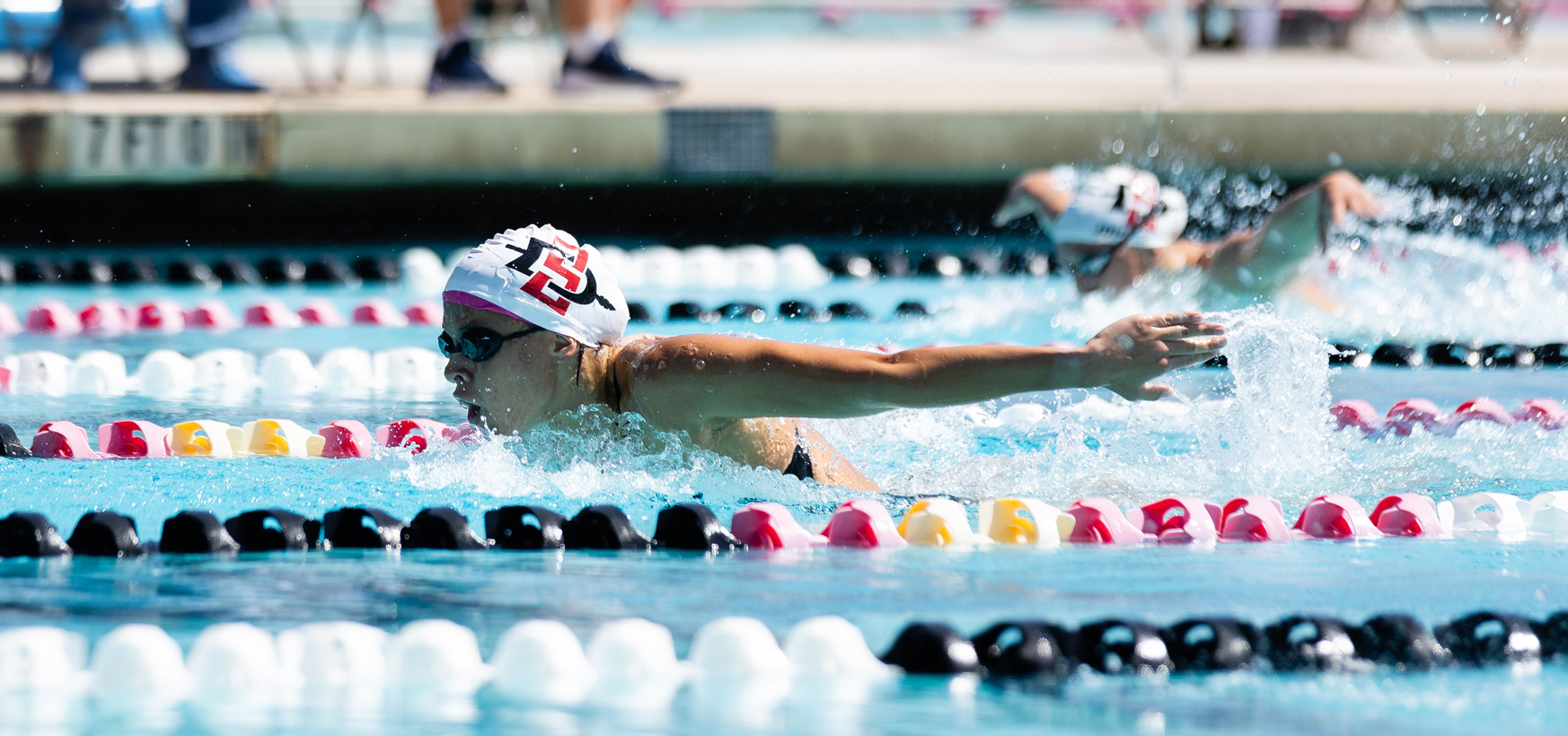 Alli Mann Earns Two MW Weekly Swim Awards - San Diego State Aztecs