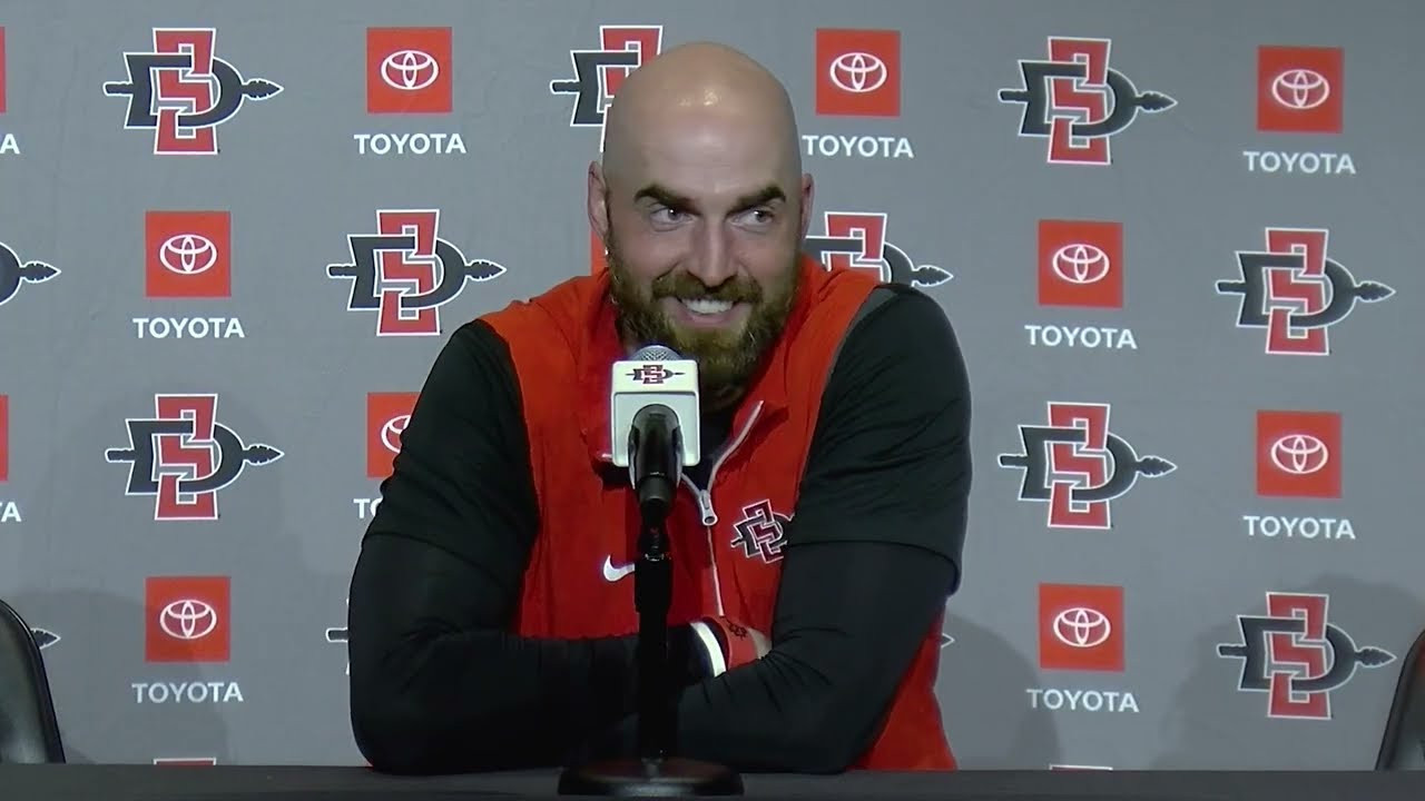 SDSU FOOTBALL: HEAD COACH SEAN LEWIS POST GAME AFTER CAL - San Diego ...