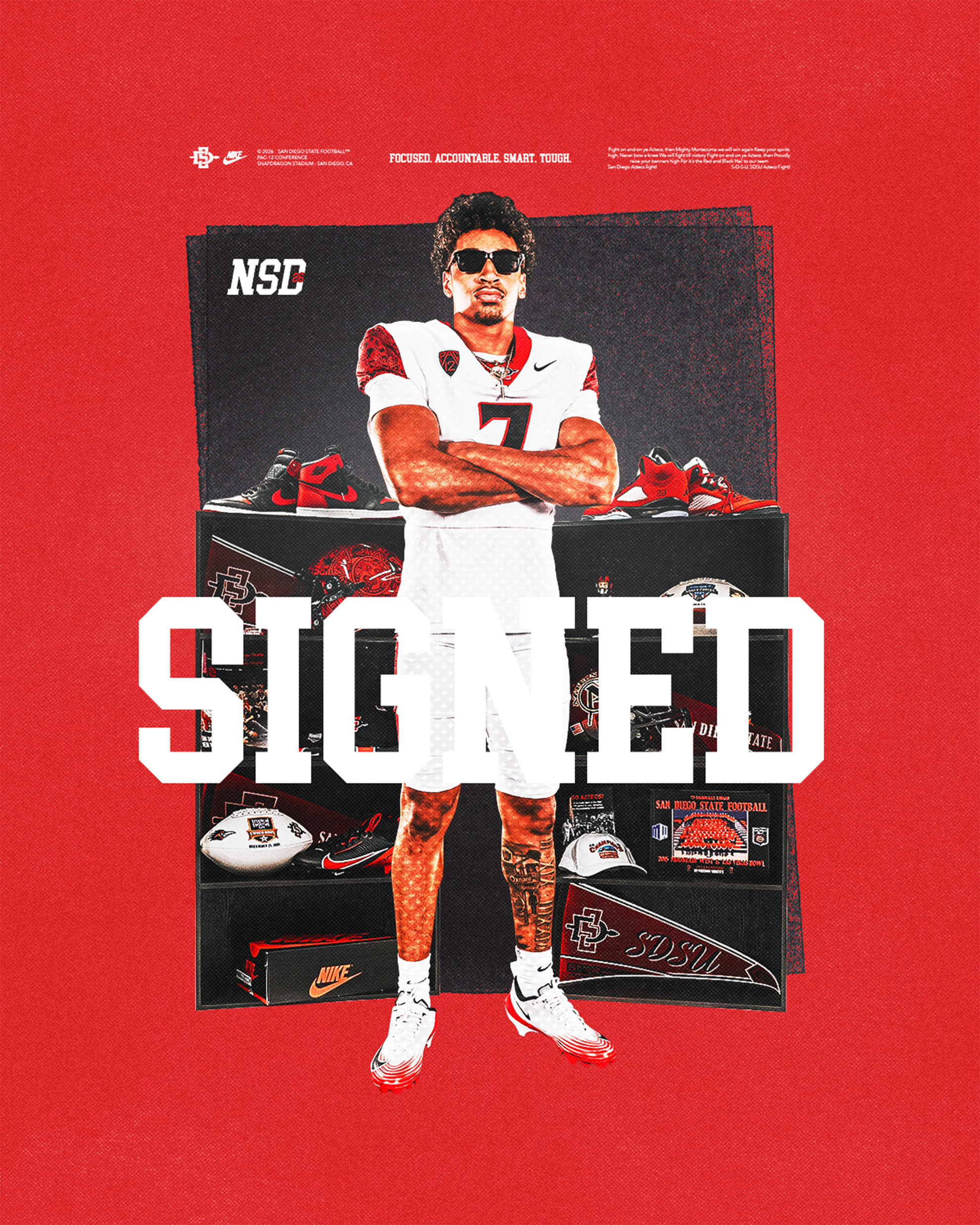 Isaiah Green - 2026 Spring Football Roster - San Diego State Aztecs