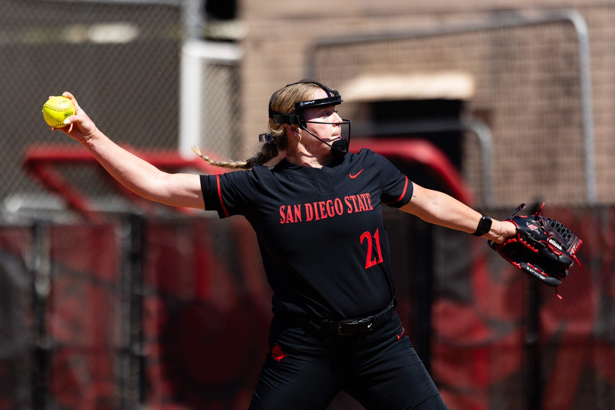 Aztec Softball Splits Two Games on Saturday - San Diego State Aztecs