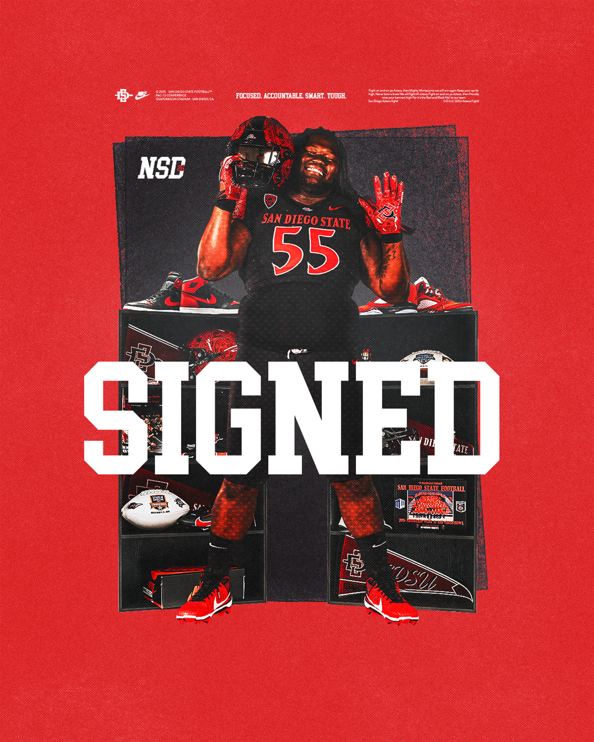 Harlem Nellum - 2026 Spring Football Roster - San Diego State Aztecs