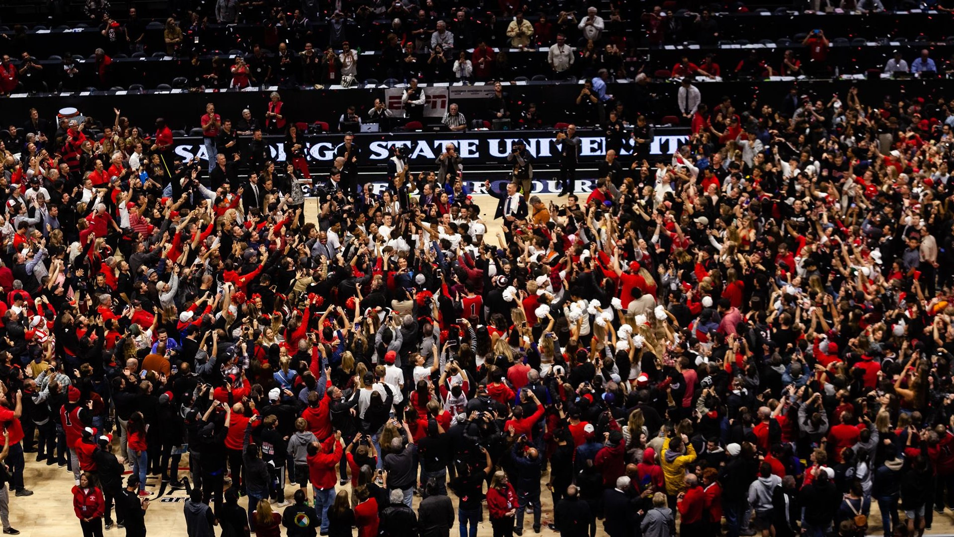Entrance Protocols Set For Viejas Arena For Hoops - San Diego State Aztecs