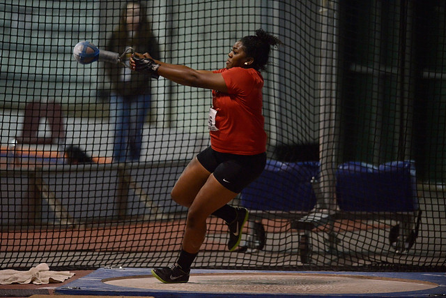Jasmine Burrell Breaks School Record Again - San Diego State Aztecs