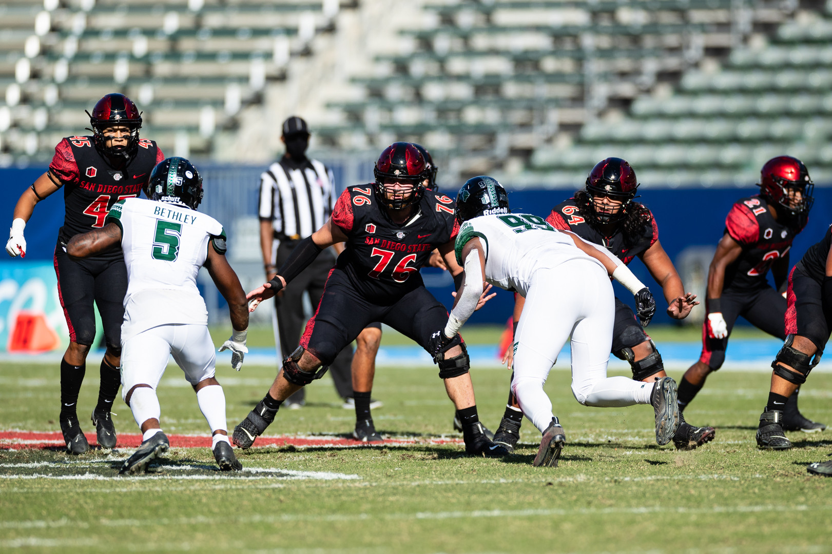 Zachary Thomas 2021 Football Roster San Diego State Aztecs