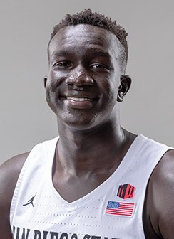 Aguek Arop - Men's Basketball 2019-20 - San Diego State Aztecs