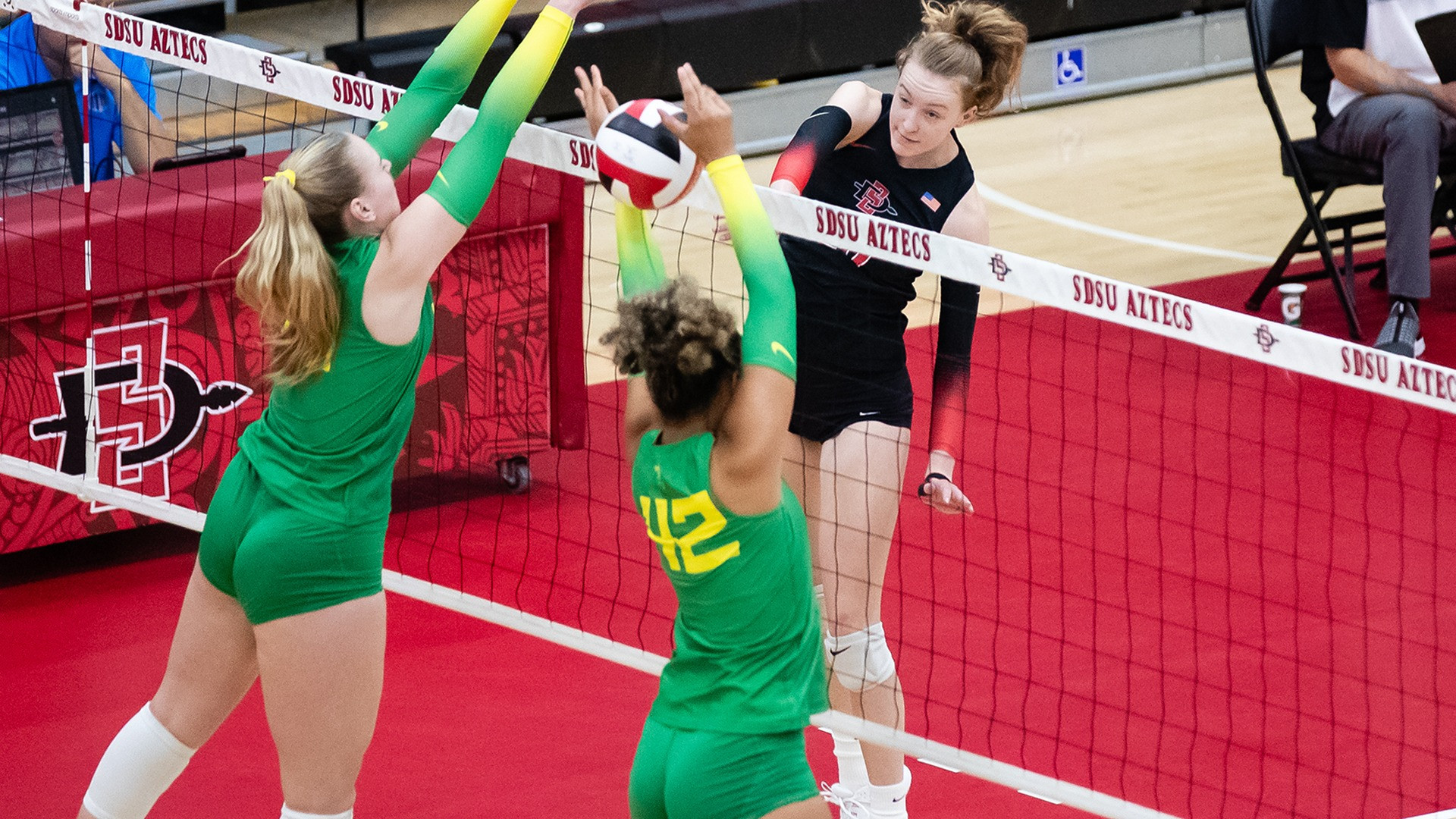 Aztecs Fall in Narrow Three-Setter to Navy - San Diego State Aztecs