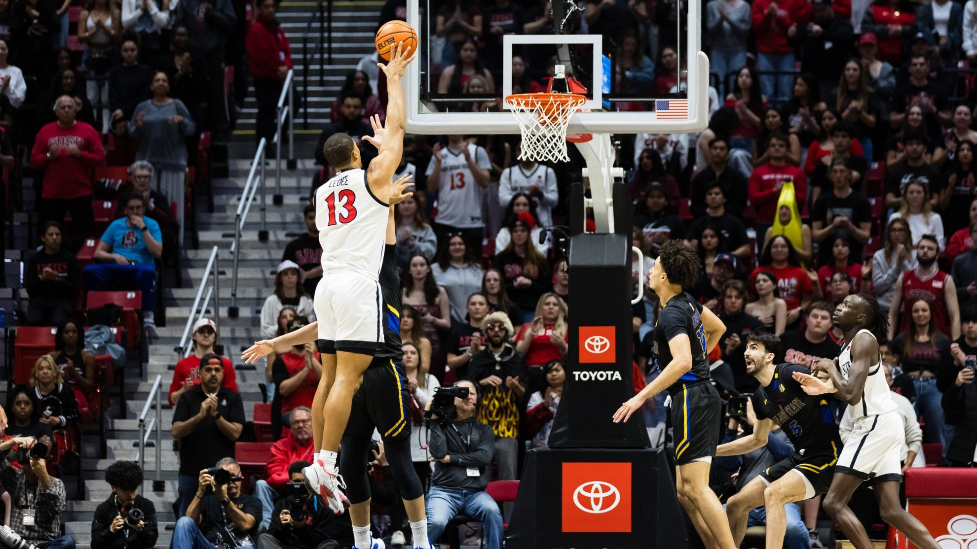 Jaedon LeDee Leads Aztecs to Win Over San Jose State - San Diego State ...