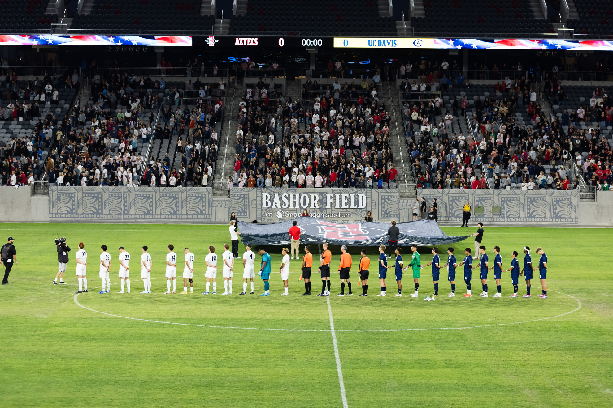 Aztecs Play UC Davis to 3-3 Draw in Front of Record-Breaking Crowd ...