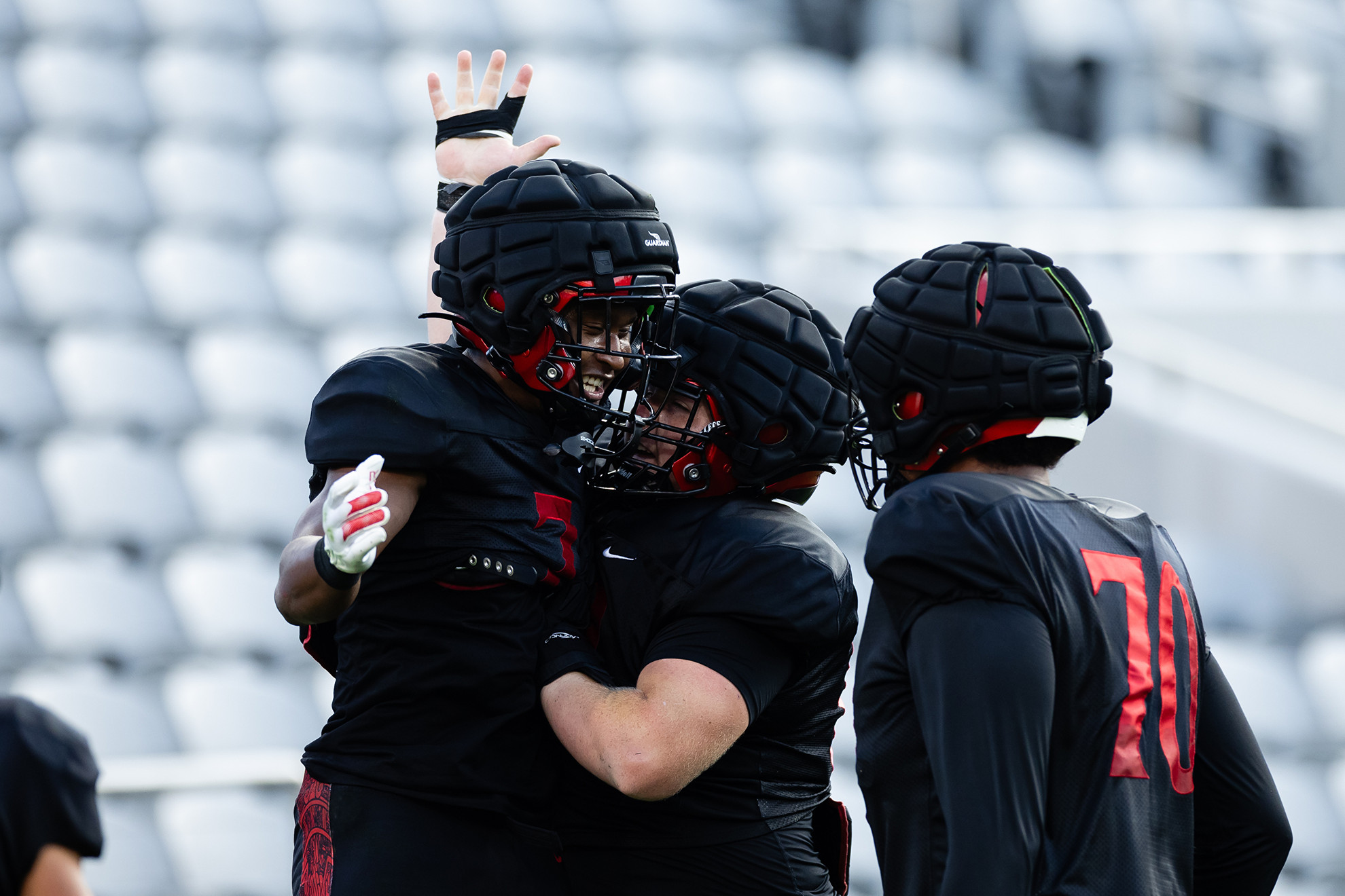 SDSU Holds Fan Fest Scrimmage - San Diego State Aztecs