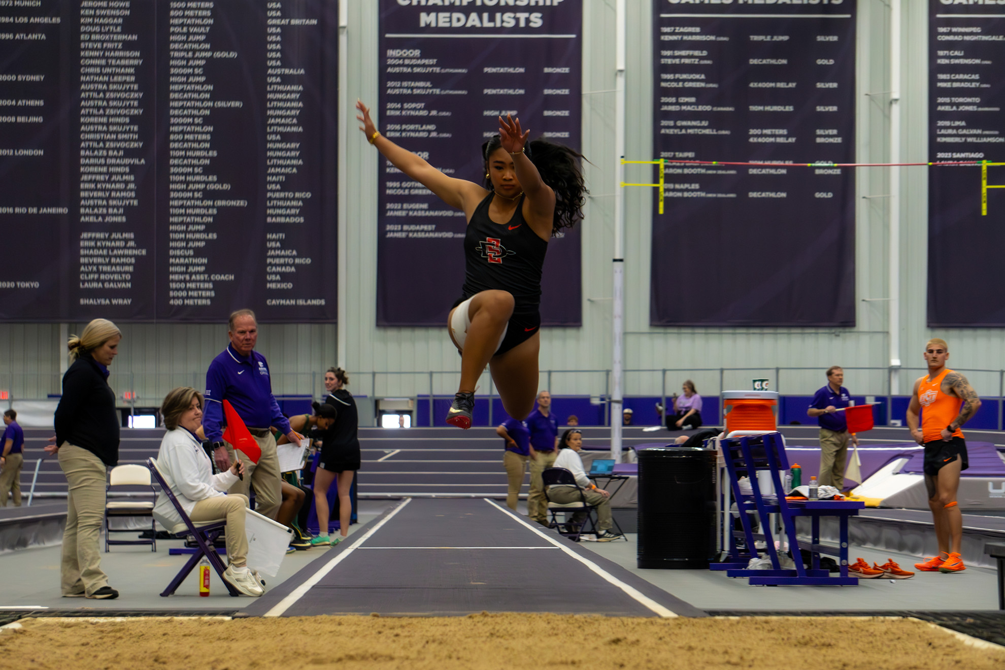 Xiamara Young and Lidia Major Lead Aztecs at Day One of the MLK ...