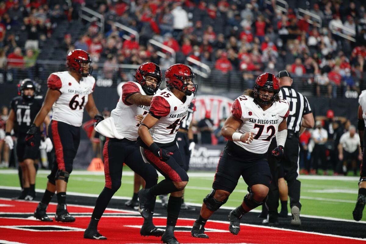 Aztec Football Names 2022 Team Captains - San Diego State Aztecs