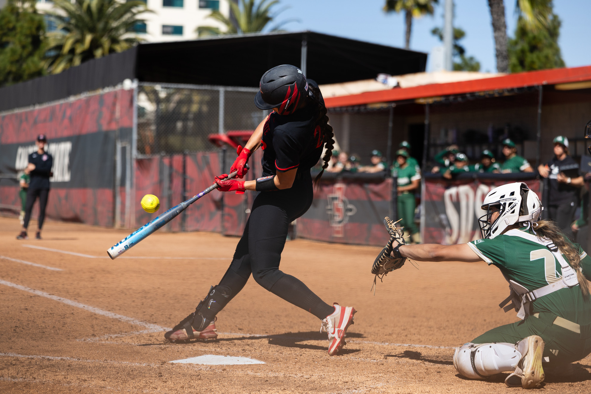 Softball Splits with Utah State on Sunday - San Diego State Aztecs