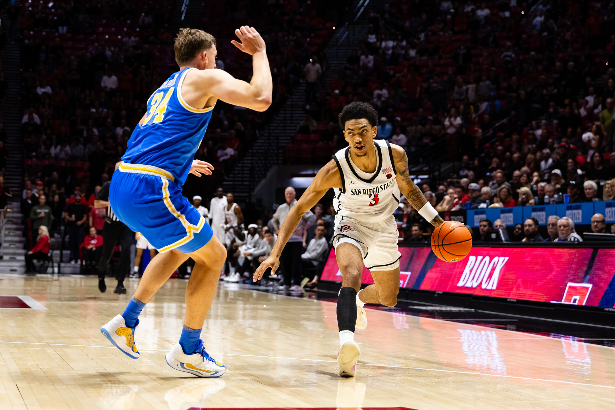 Aztecs Fall to UCLA in Exhibition 67-60 - San Diego State Aztecs