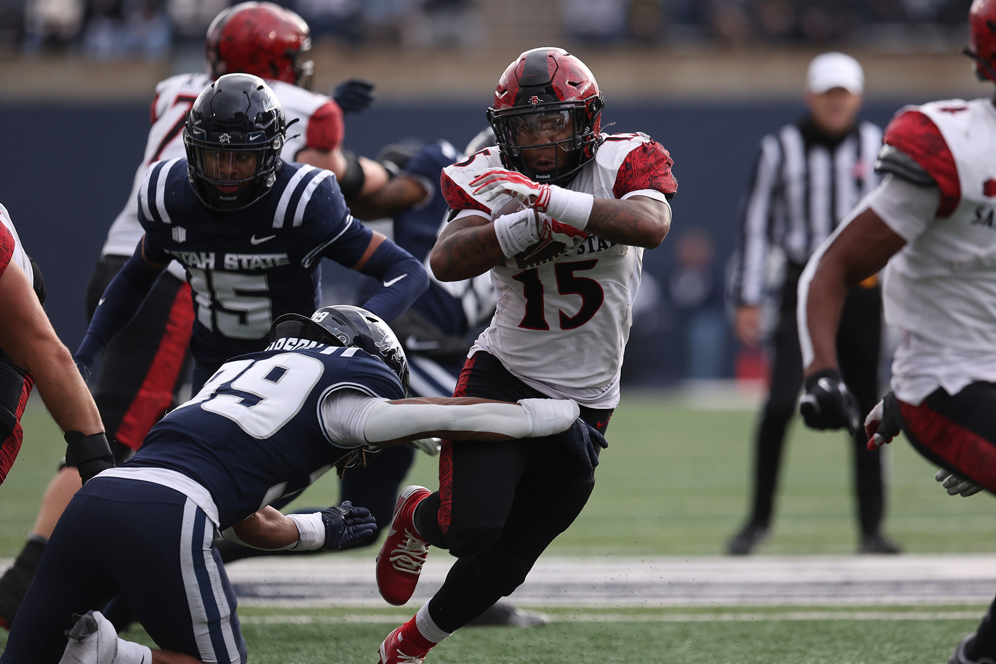 Aztecs Drop Final Road Game of 2024 at Utah State - San Diego State Aztecs