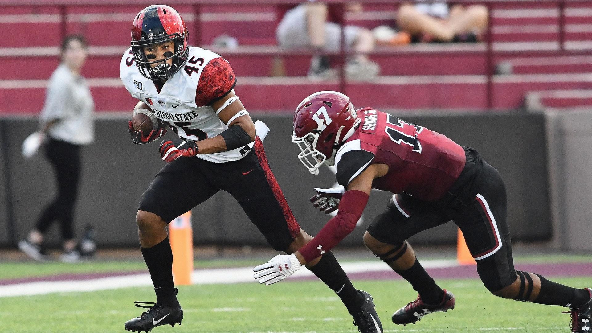 Jesse Matthews Named a Burlsworth Trophy Nominee - San Diego State Aztecs